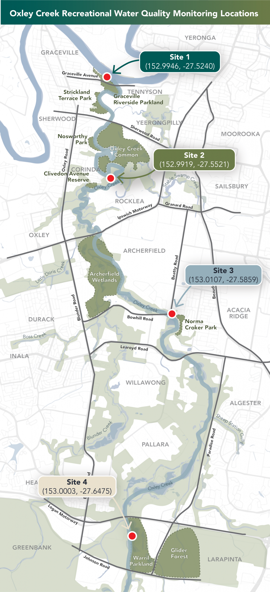 Oxley Creek Recreational Water Quality Monitoring - Brisbane ...